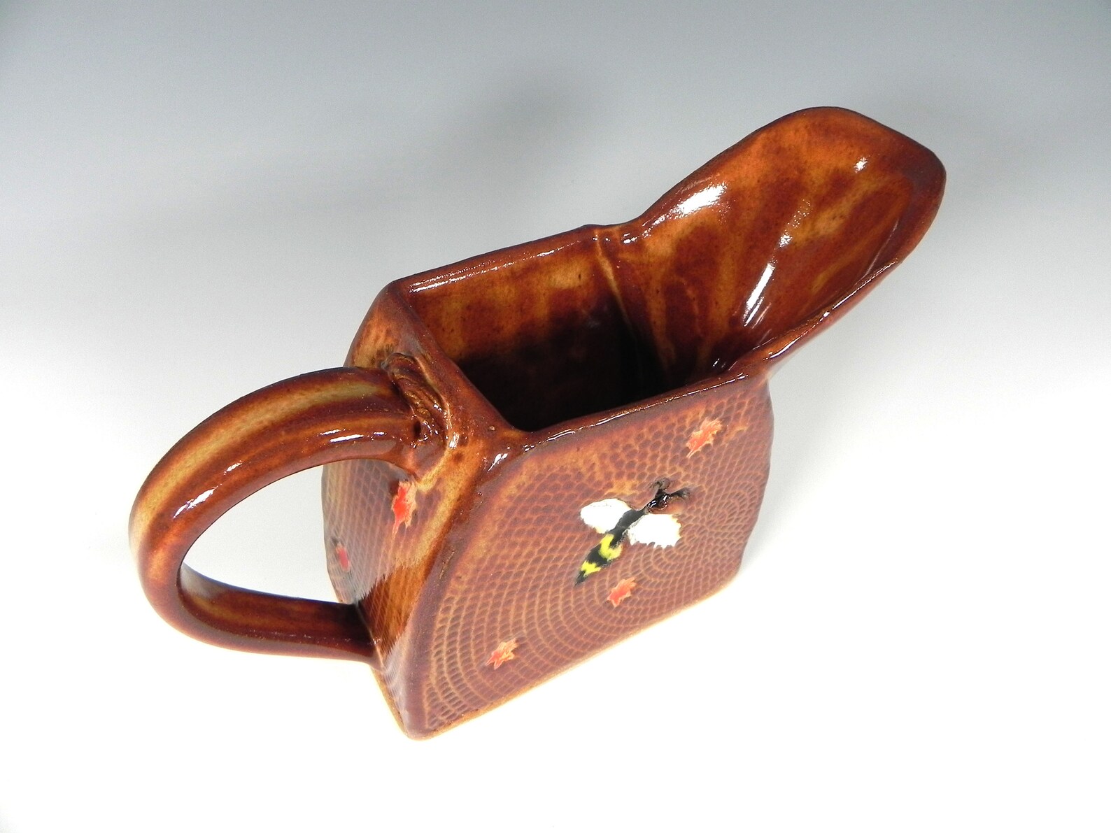 Ceramic Pitcher With Bees Small Pitcher Honey Bee Gift for - Etsy