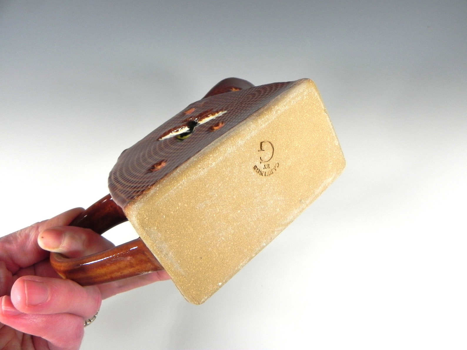 Ceramic Pitcher With Bees Small Pitcher Honey Bee Gift for - Etsy