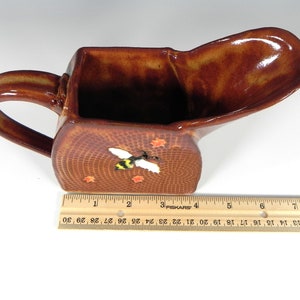 Ceramic Pitcher With Bees Small Pitcher Honey Bee Gift for - Etsy