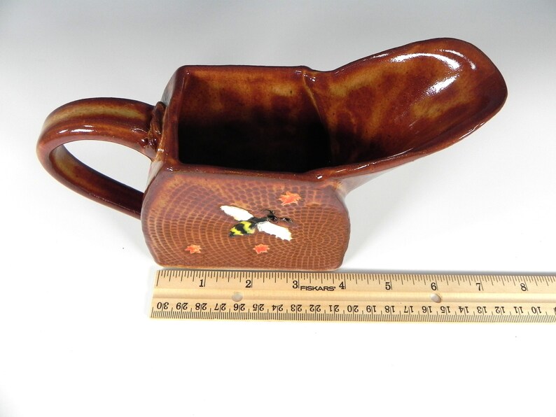 Ceramic Pitcher With Bees Small Pitcher Honey Bee Gift for - Etsy
