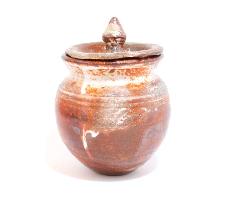 Wood Fired Lidded Pot Ceramic Lidded Pot Smudge Pot - Etsy