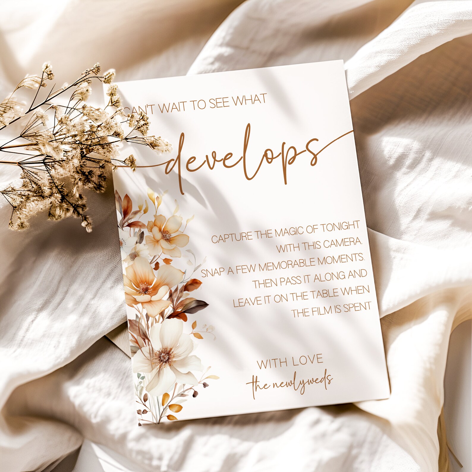 Disposable Camera Sign, Disposable Camera Sign for Wedding, Oh Snap ...