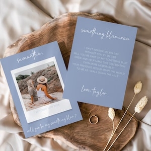 Something Blue Crew Card, Something Blue Crew Proposal Card, Will You ...
