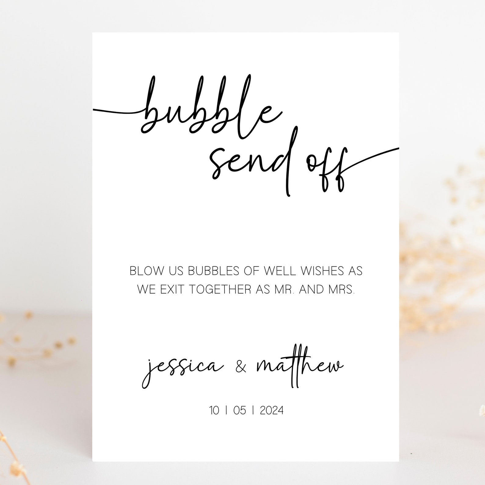 Bubbles Wedding Send Off, Bubbles for Wedding Send Off, Bubble Send Off ...