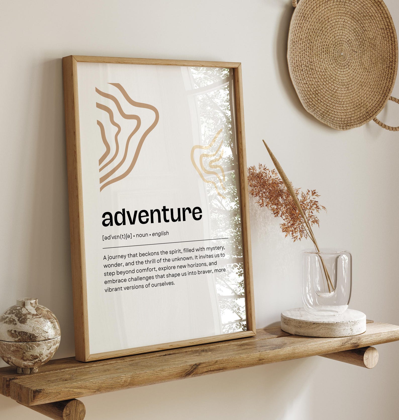 Adventure Definition Print. Adventure Poster. Inspirational Travel ...