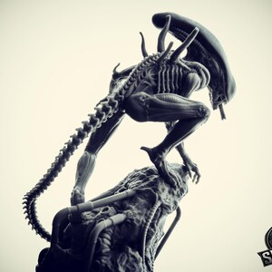 Alien Xenomorph Sculpture - 3D Printable STL File - Etsy Australia