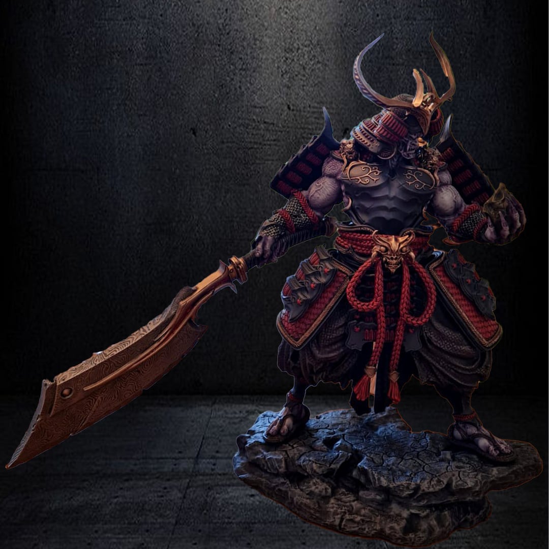 3D Tenjin the Cursed Scholar 3D STL Model Digital Download Art Diy Gift ...