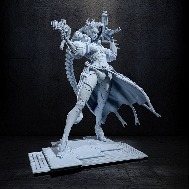 3D Rin Killer Cyberpunk 3D STL Model Digital Download Art Diy Gift - Etsy