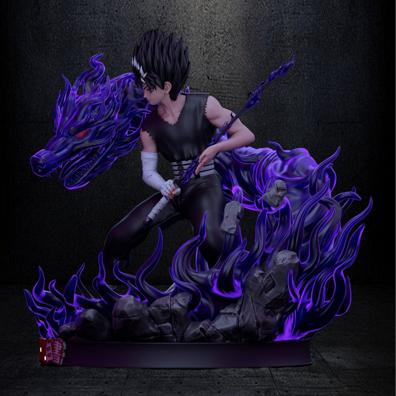 3D Hiei Yuyu Hakusho 3D STL Model Digital Download Art Diy Gift - Etsy