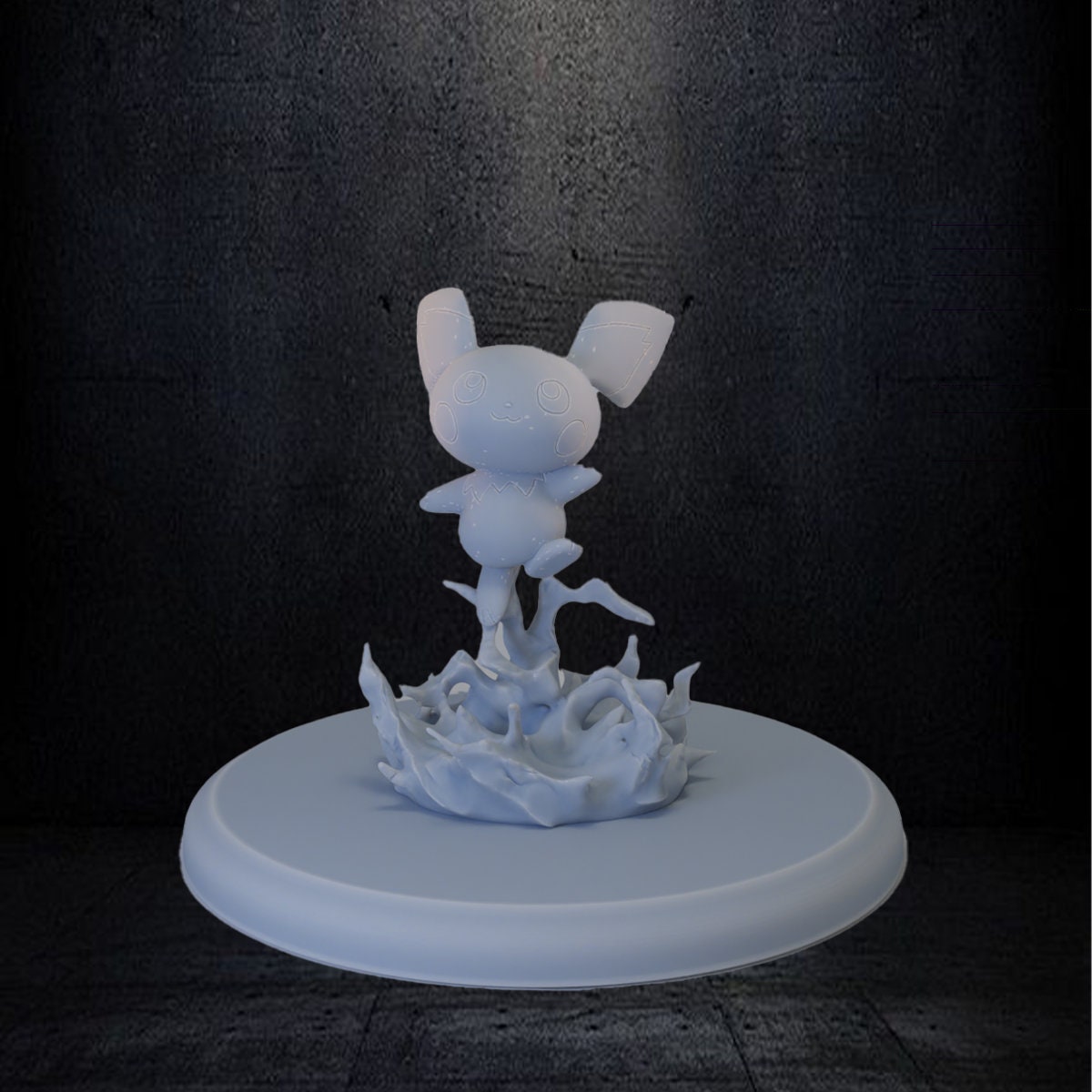 3D Pikachu and Raichu Pokemon SLA 3D STL Model Set Digital Download ...