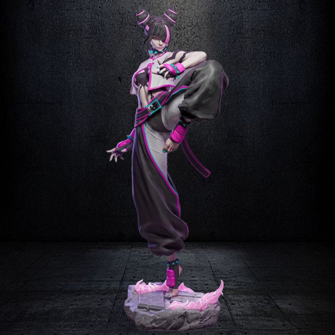 3D Juri Street Fighter 3D STL Model Digital Download Art Diy Gift - Etsy UK