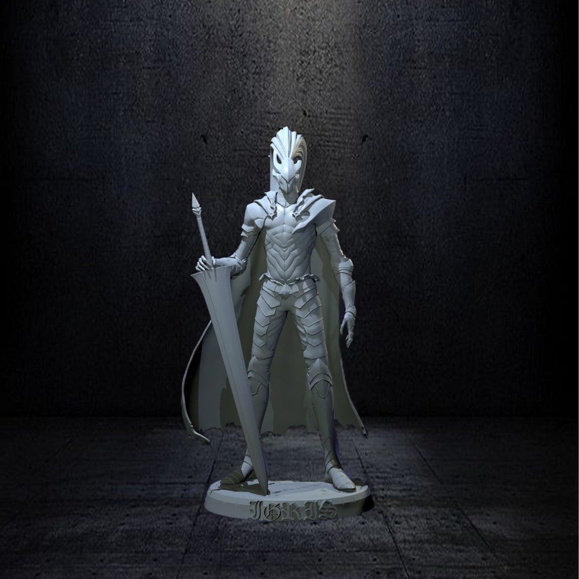 3D Solo Leveling Igris 3D STL Model Digital Download Art Diy Gift - Etsy