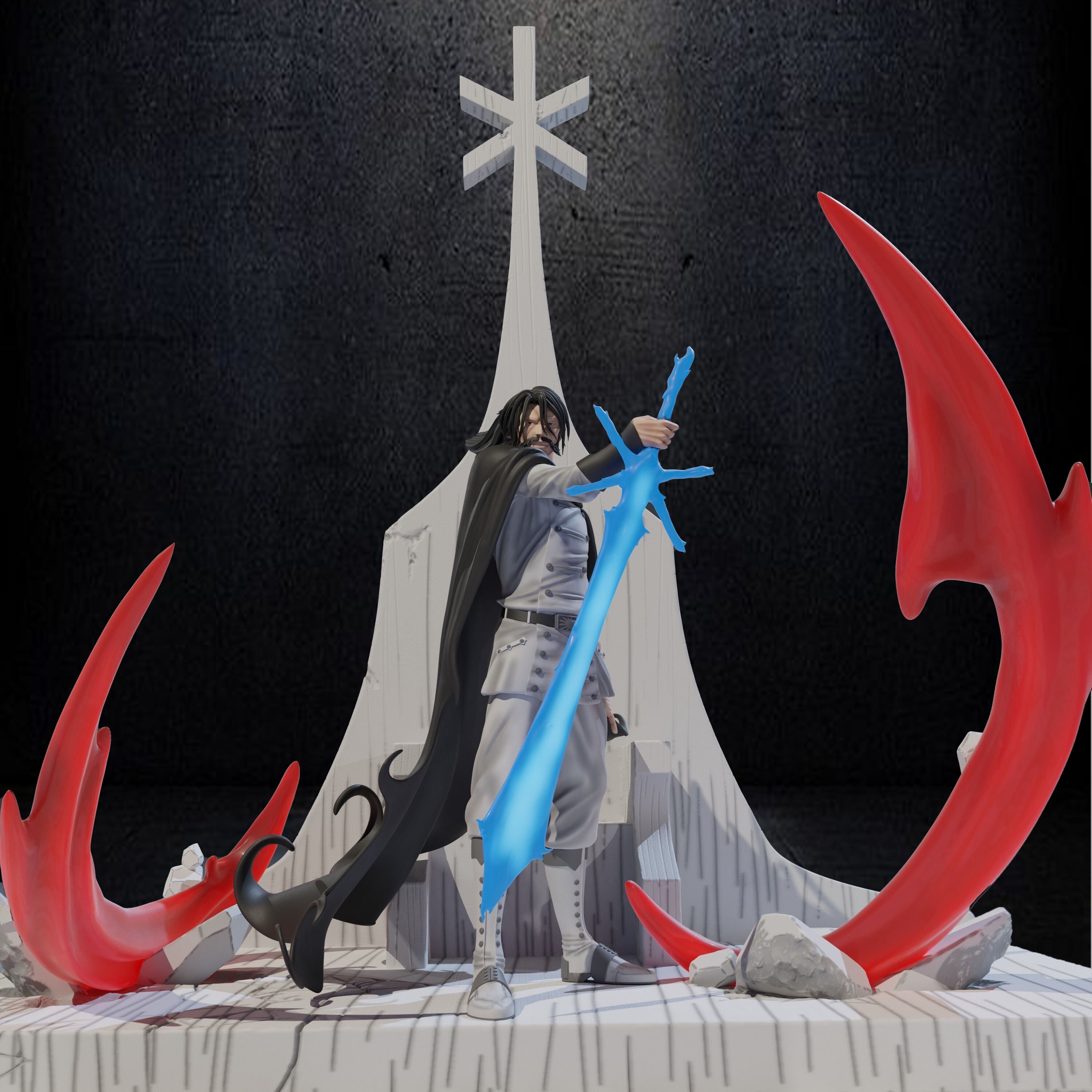 3D Yhwach Bleach 3D STL Model Digital Download Art Diy Gift - Etsy ...