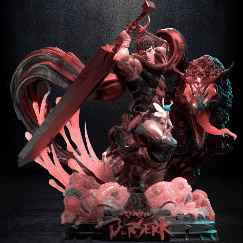 3D Guts Berserk 3D STL Model Digital Download Art Diy Gift. - Etsy ...