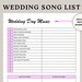 Wedding Song List, DJ Questionnaire, Wedding Processional, DJ Song List ...