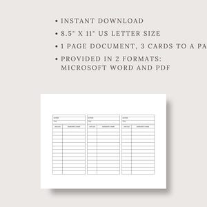Library Checkout Cards, Library Due Card, Library Due Date, Library ...