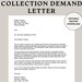 Demand Letter, Demand Letter Template, Editable Demand Letter, Legal ...