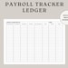 Payroll Tracker, Payroll Management, Payroll Register, Employee Payroll ...