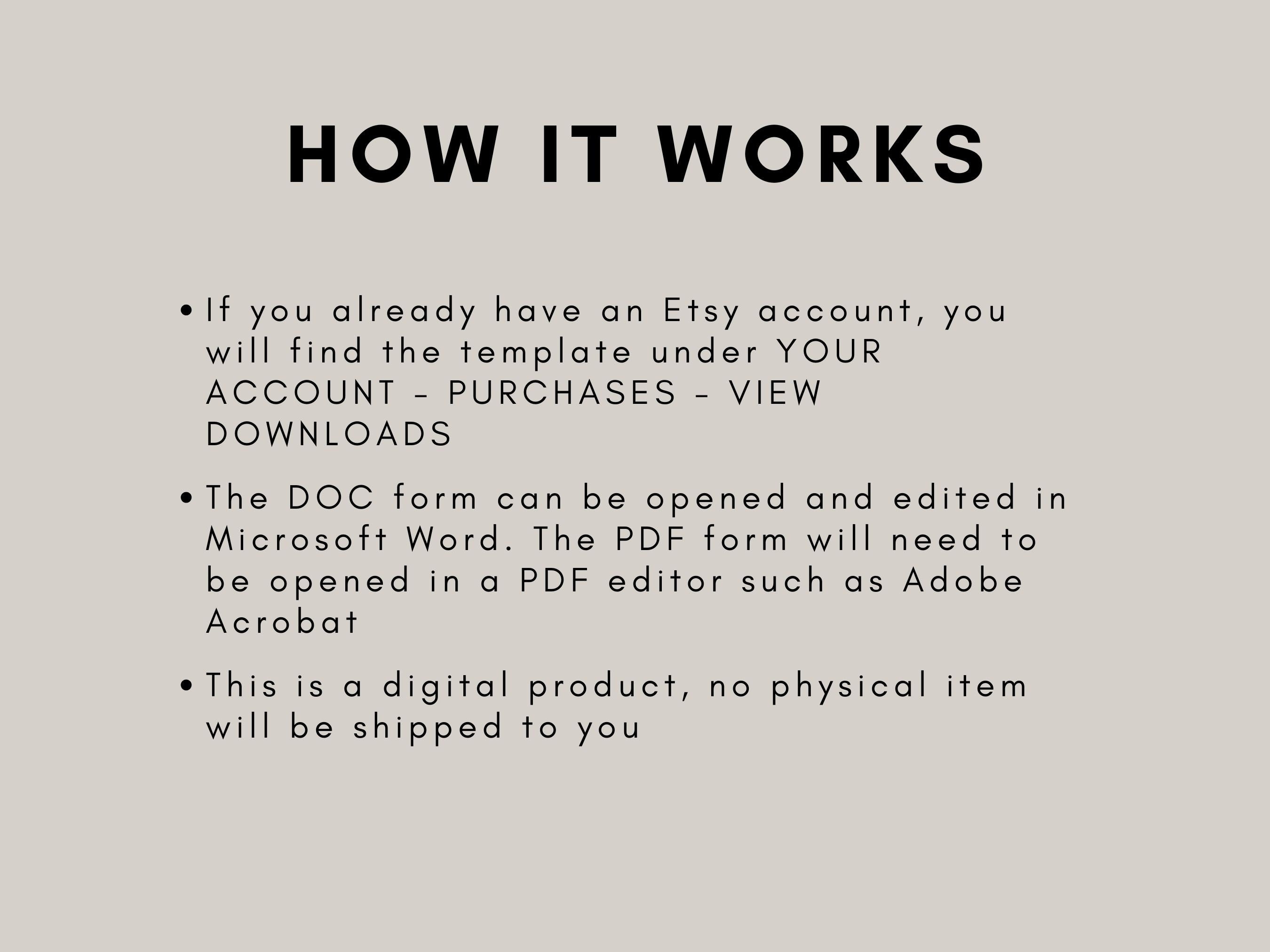 Demand Letter, Demand Letter Template, Editable Demand Letter, Legal ...