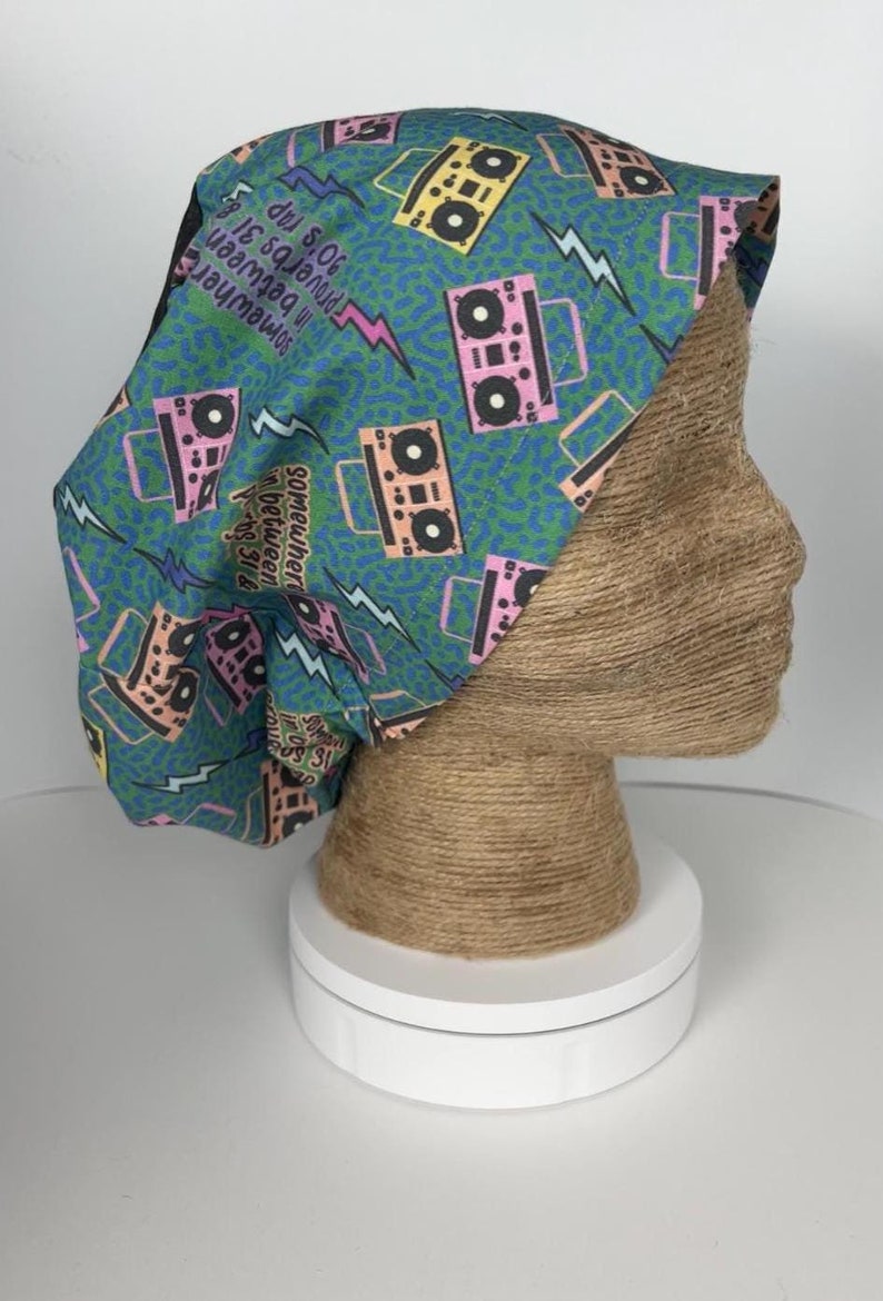 90s Rap Scrub Cap With Hip Hop Icon, Christian Faith Nurse Cap With ...