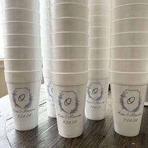 Wedding or Engagement Cups, Personalized Engagement Cups, Engagement ...