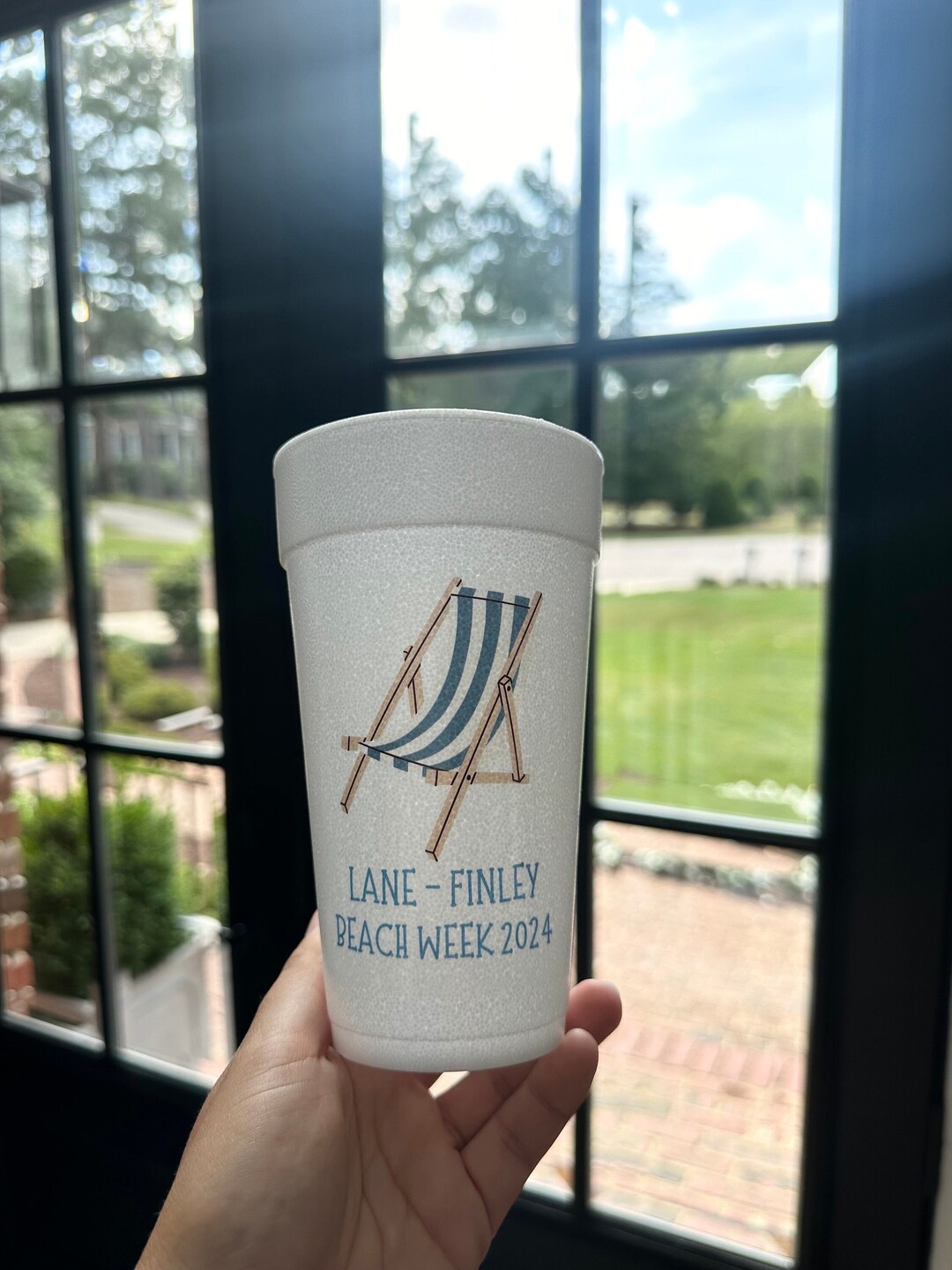Personalized Styrofoam Beach Cups, Beach Cups - Beach Week Cups, Beach ...