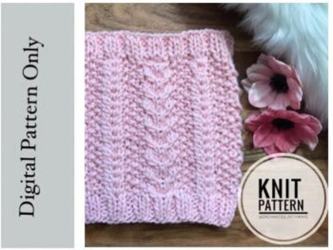 KNIT PATTERN Kraken Cowl Pattern PDF Pattern Only - Etsy