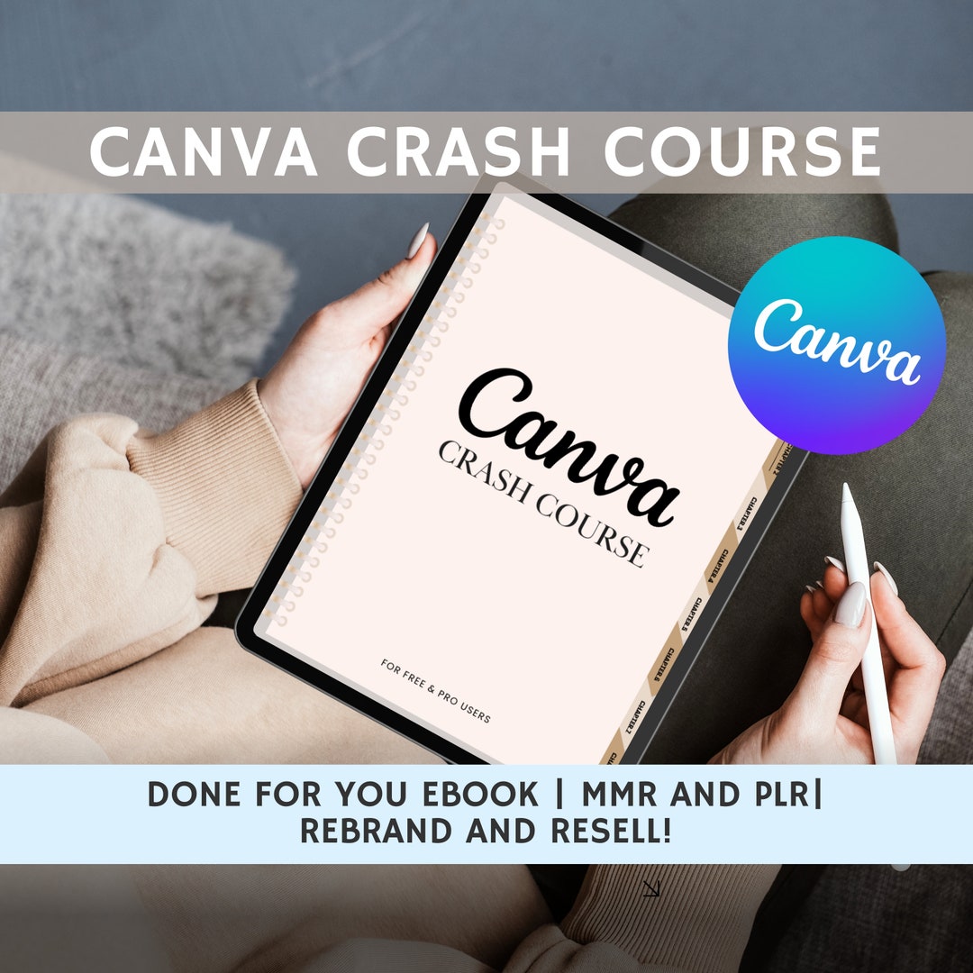 Canva Course, Canva Pro, Ebook Template Canva, Master Resell Rights ...
