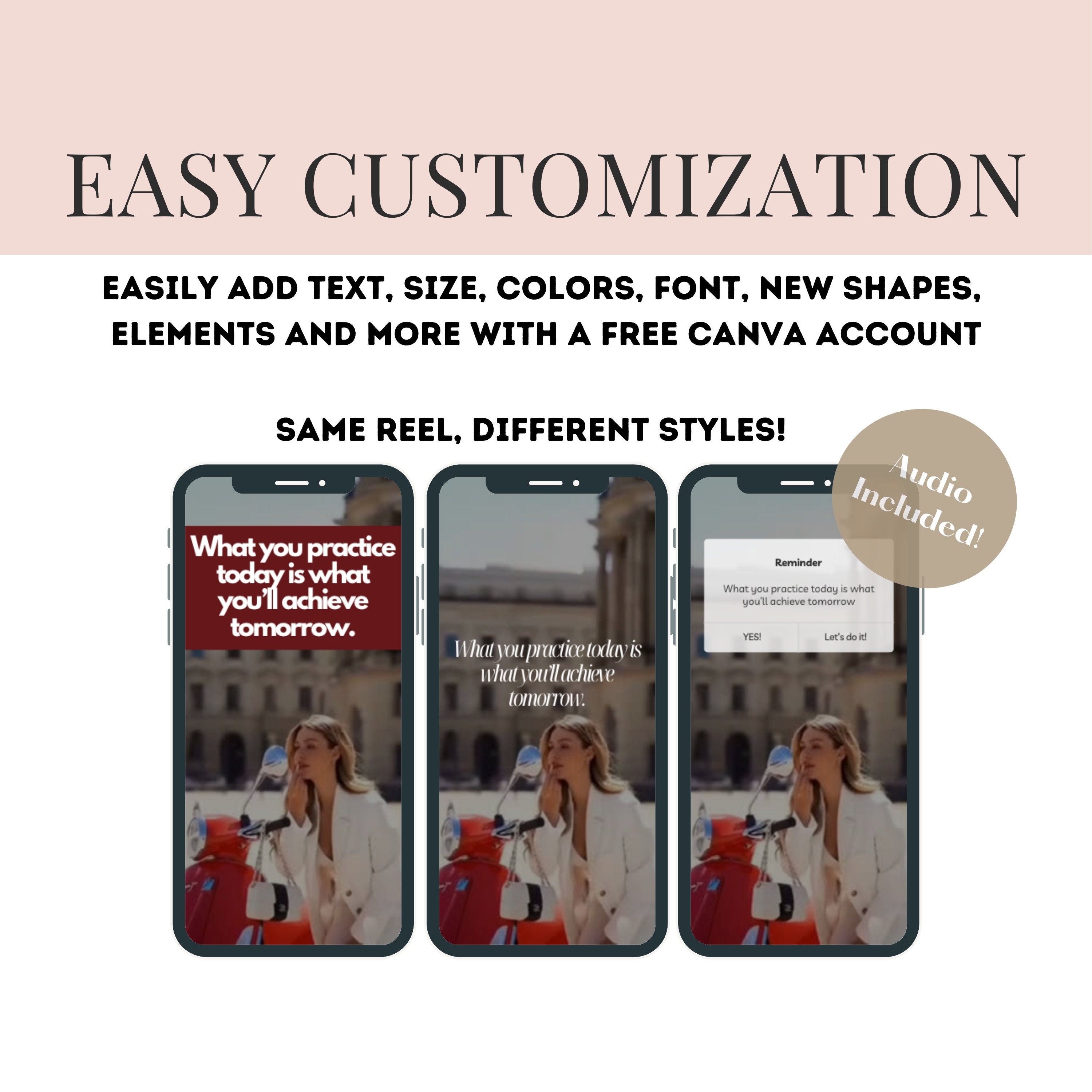 50 Girl Boss Reels, Boss Babe Reels, Done for You, PLR Digital Products ...