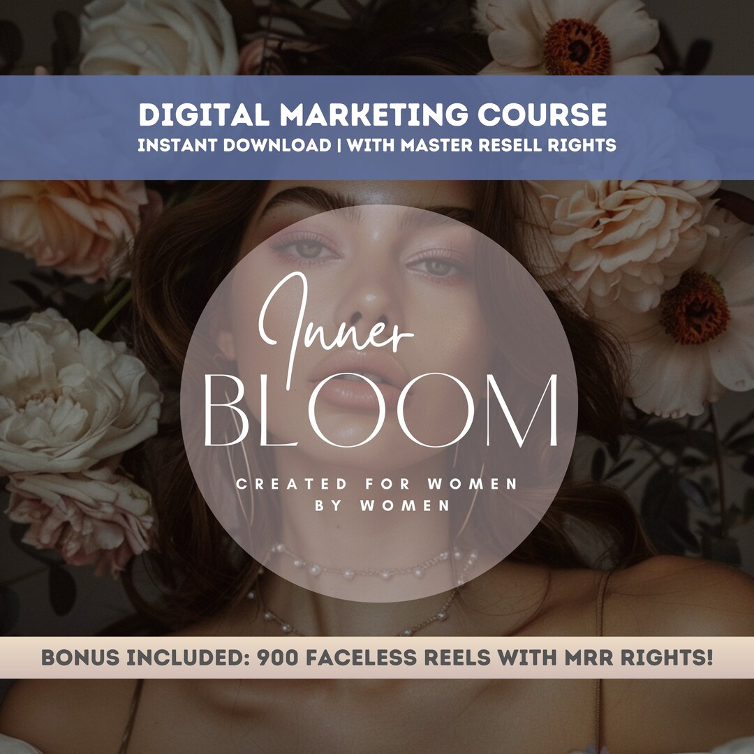 Inner Bloom Course, Digital Marketing Course, MRR, Master Resell Rights ...