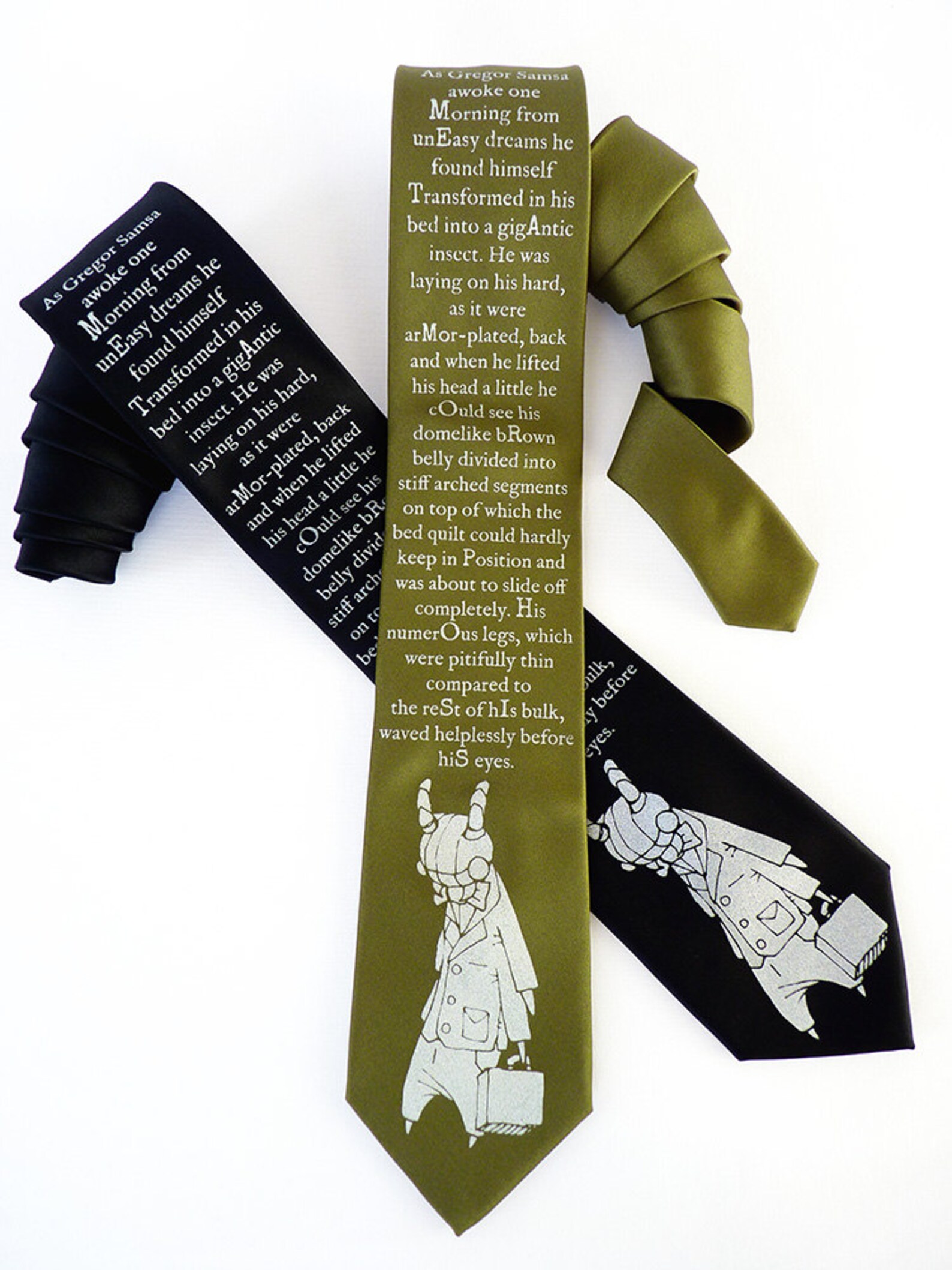 Franz Kafka Necktie Literary Gift English Teacher Gift - Etsy
