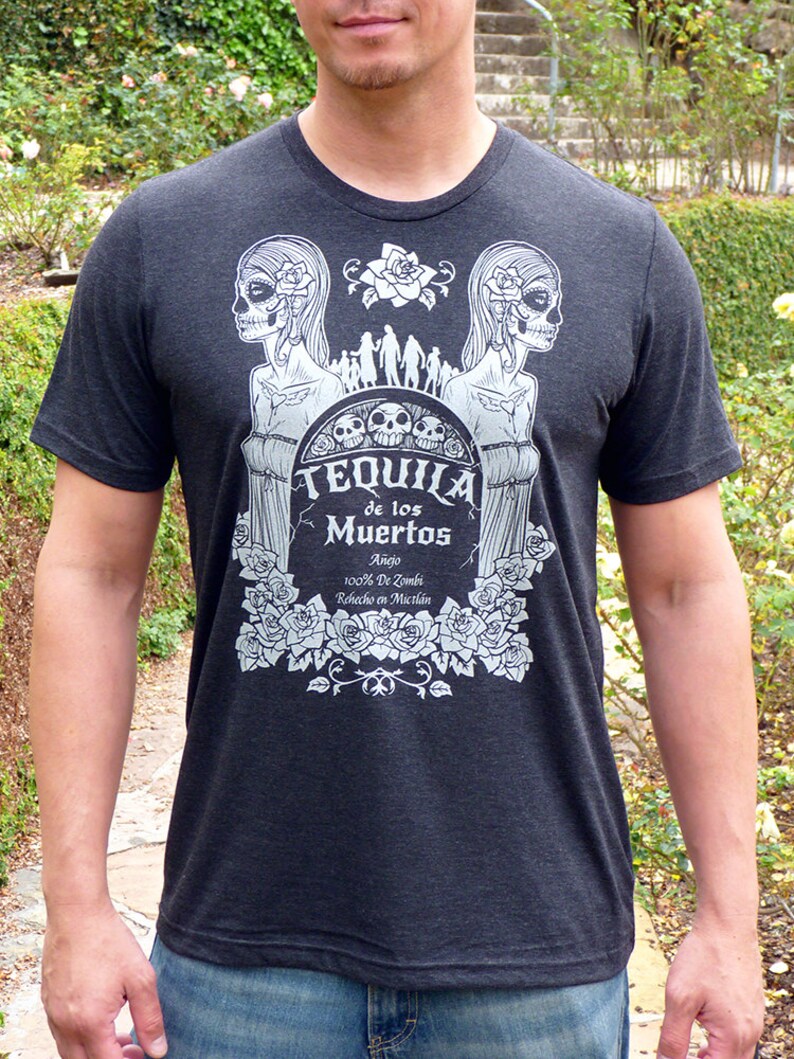 Dia De Los Muertos Shirt, Day of the Dead Shirt, Tequila Shirt, Skull ...
