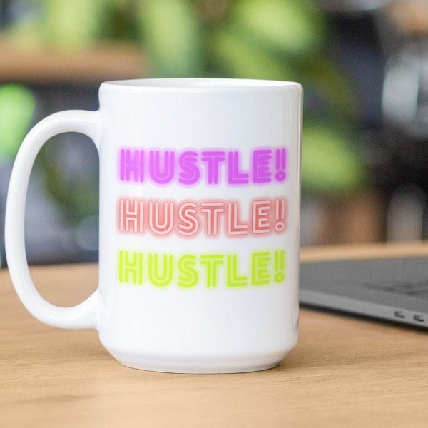 Hustle Mug - Etsy