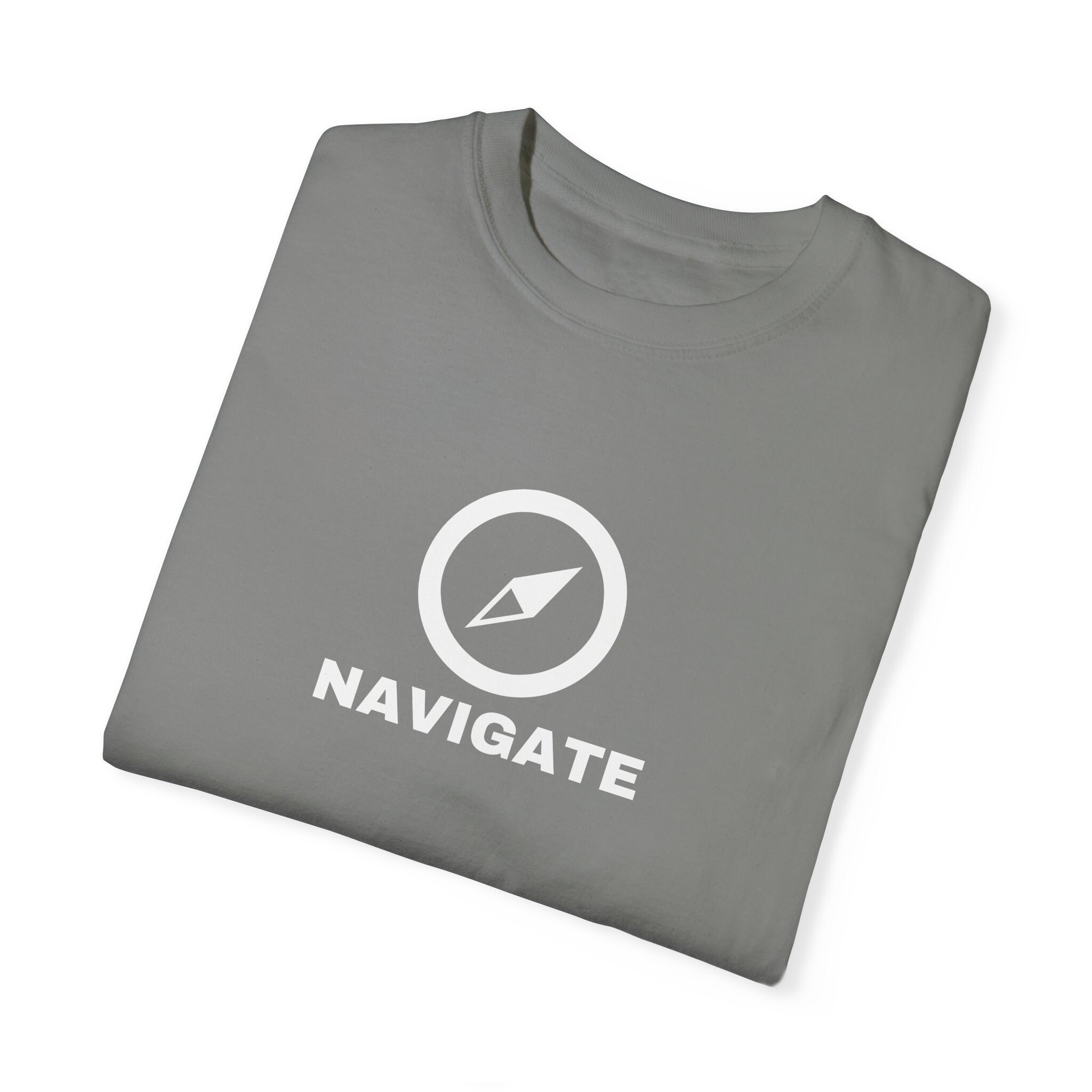 Navigate Compass Unisex Comfort Colors 1717 T Shirt. 100% Cotton ...