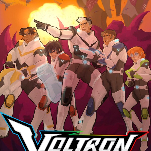 Voltron Etsy