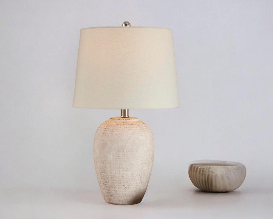 Modern Bedside Lamp, Unique Art Deco Desk Lamp, Small Antique Table ...