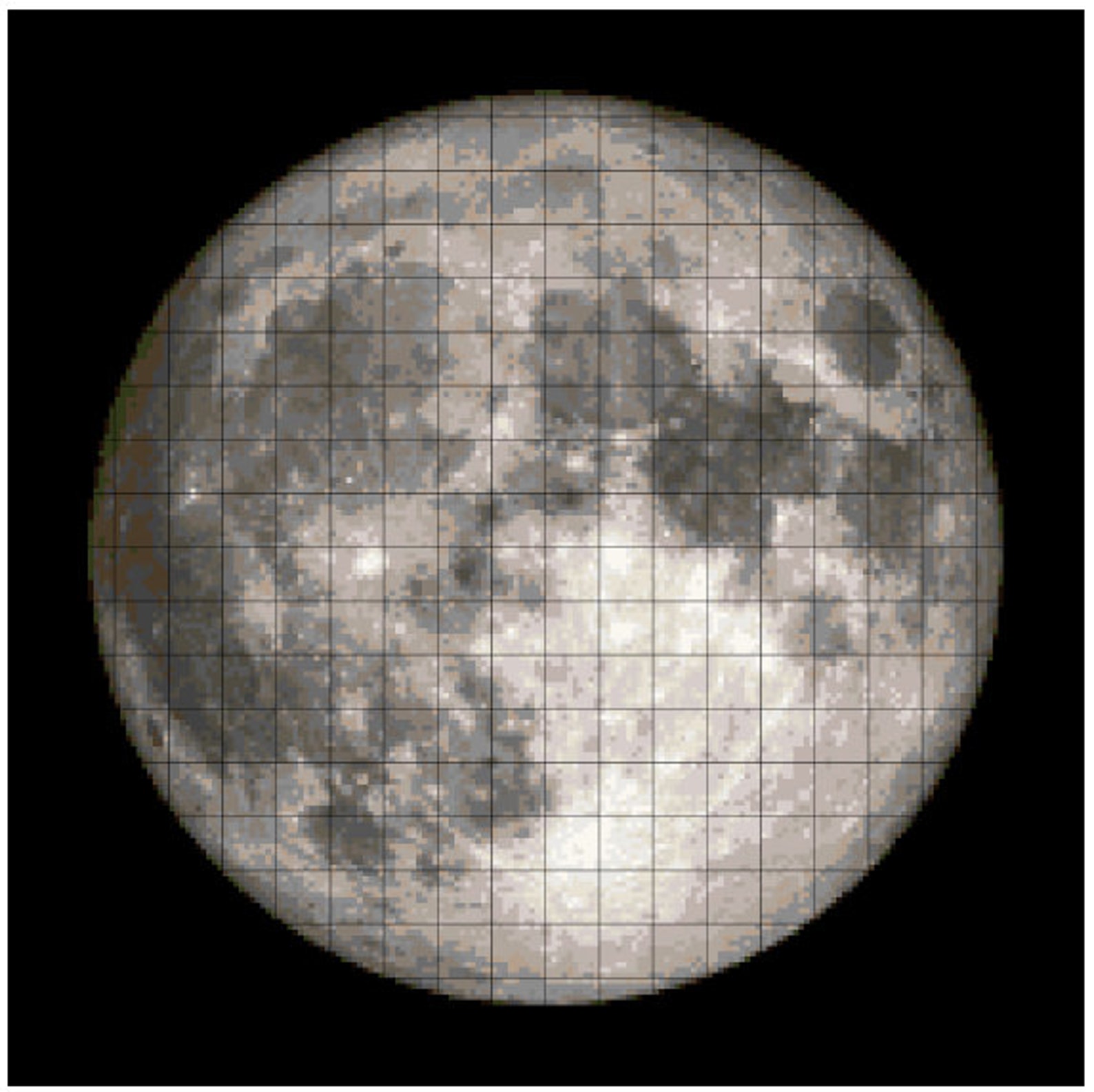 Cross Stitch Pattern Moon - Etsy