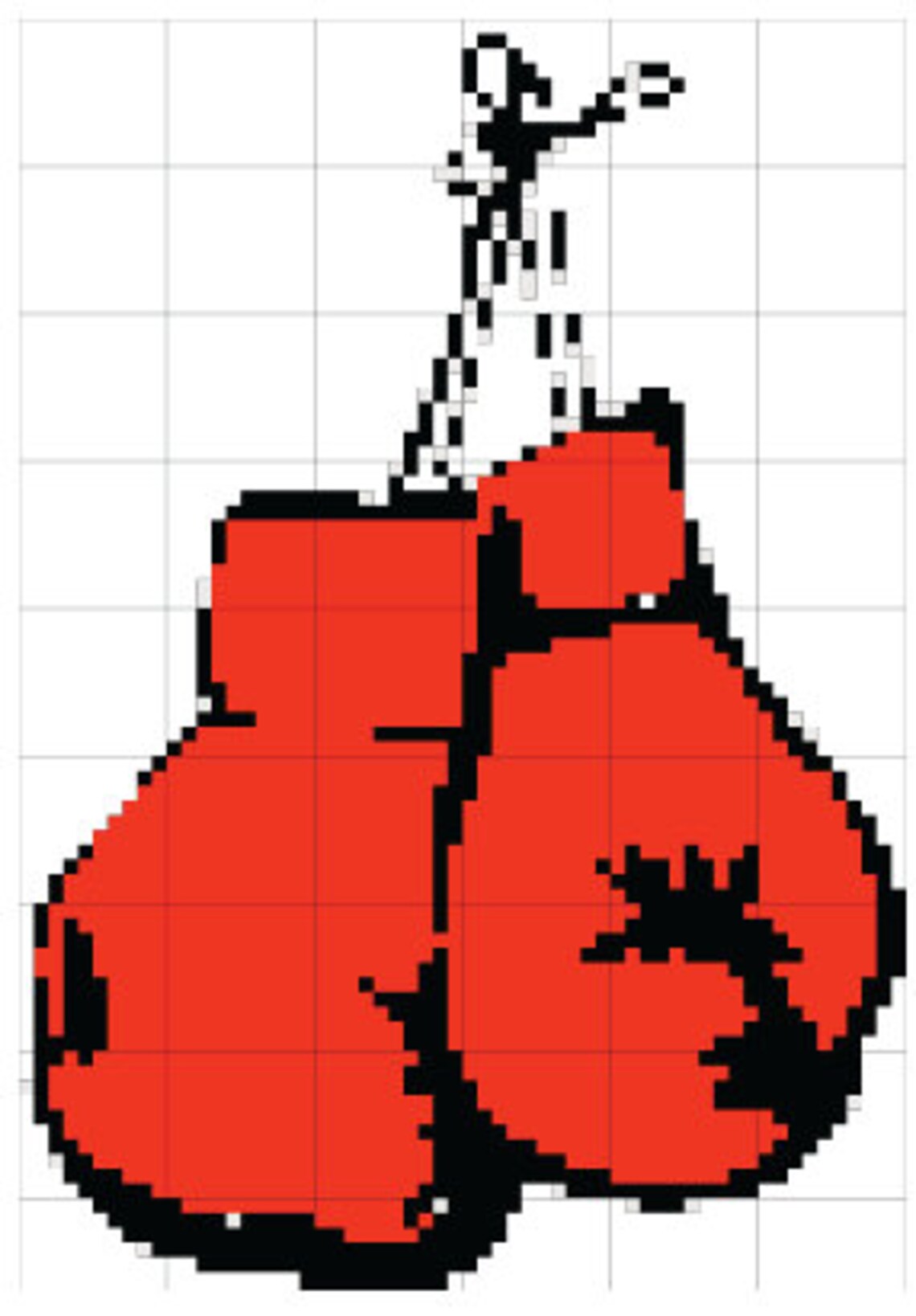 Cross Stitch Pattern Boxing Gloves - Etsy