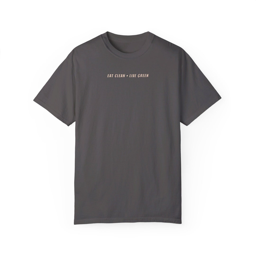Eat Clean Live Green T-shirt: Funny Foodie Gift, Culinary Tee - Etsy UK