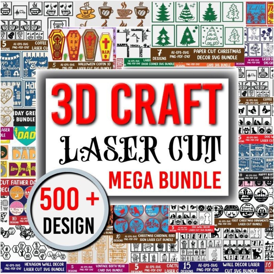 3D SVG File Digital Download Crafting Design DIY Project Papercraft SVG ...