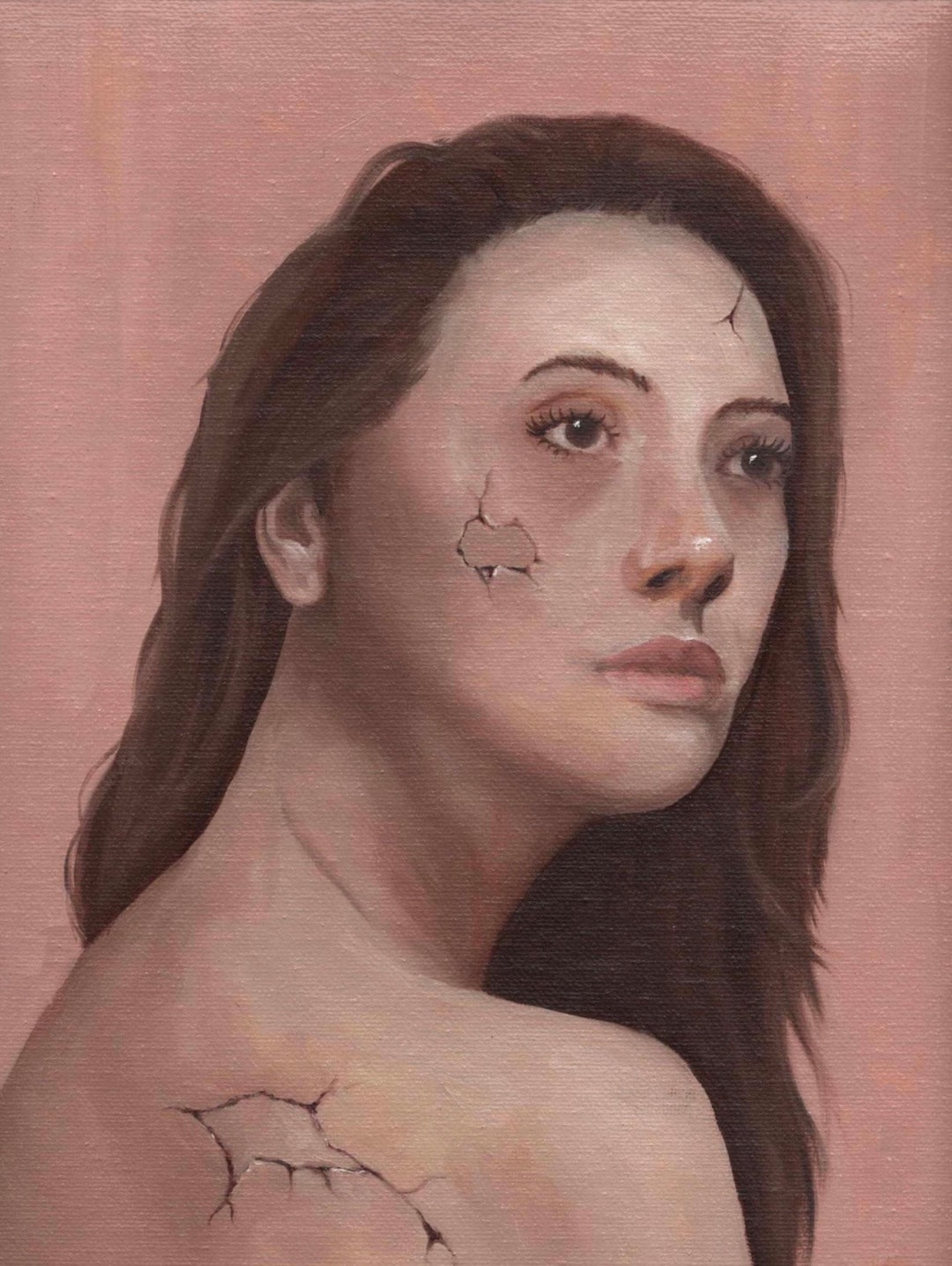 Crumbling - 5x7 Print of Original Oil Painting - Etsy