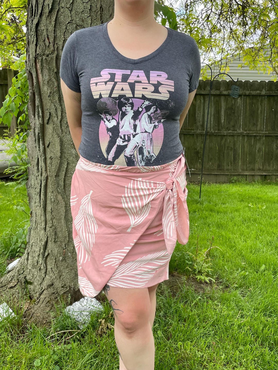 Upcycled Star Wars Wrap Dress - Etsy