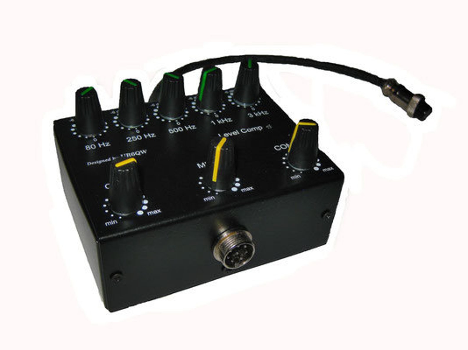 Ham Radio EQ V.3 5 Band Sound Equalizer - Compressor Low Noise Mic ...