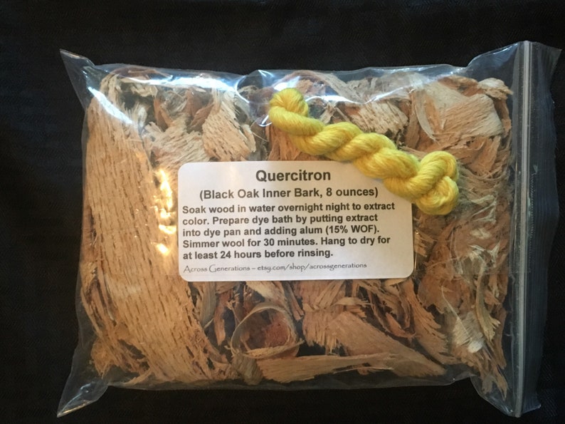 Quercitron - Black Oak - Etsy