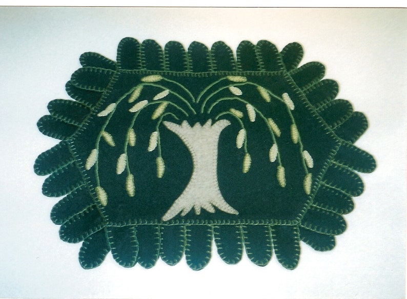 Weeping Willow Penny Rug - Etsy