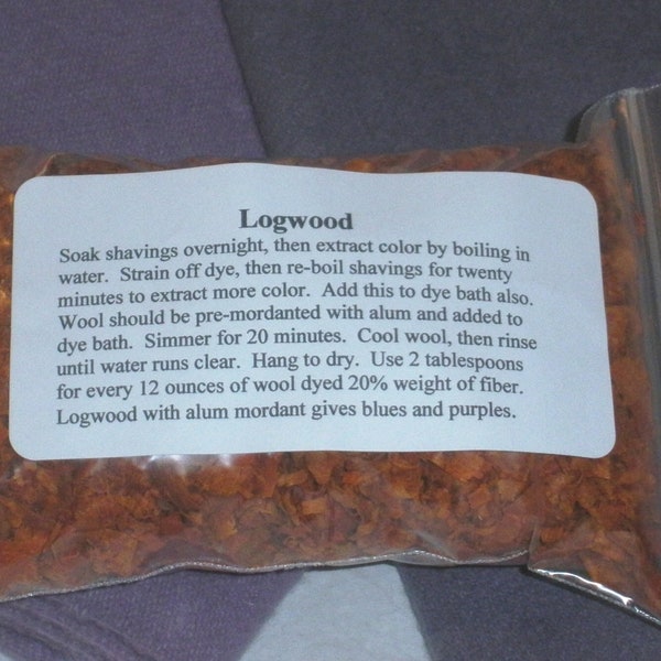 Logwood Dye Chips - Etsy