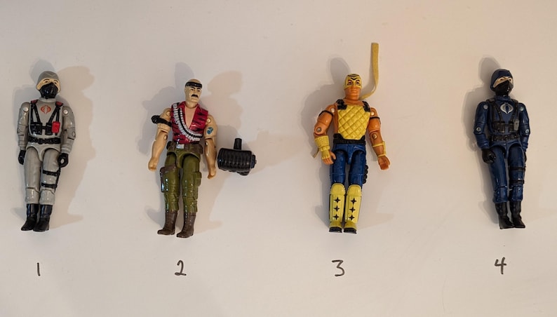 Vintage GI Joe Action Figures Hasbro - Etsy