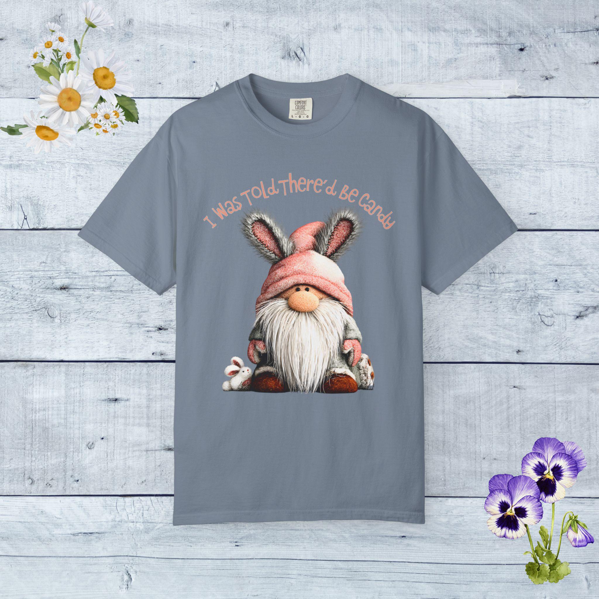 Easter Gnome Comfort Colors T-shirt | Spring Gnome Tee, Humorous Gnome ...