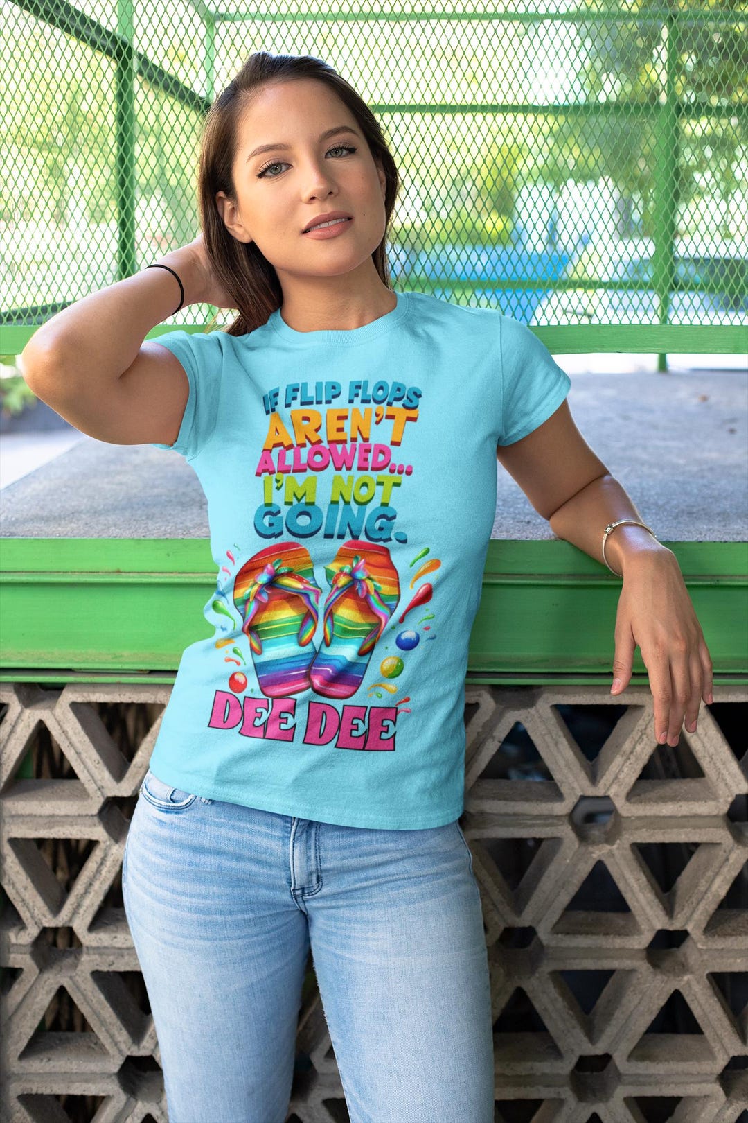 Funny Flip Flop Meme T-shirt, Cute Beach Tee, Gift for Flip Flop Lover ...