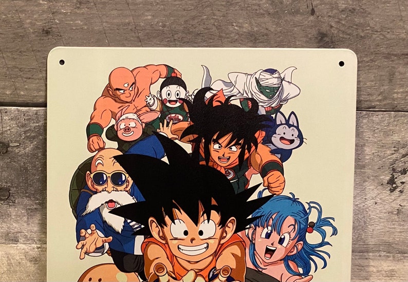Dragon Ball Dbz Goku Anime Man Cave Game Room Metal Tin Art Poster Sign ...